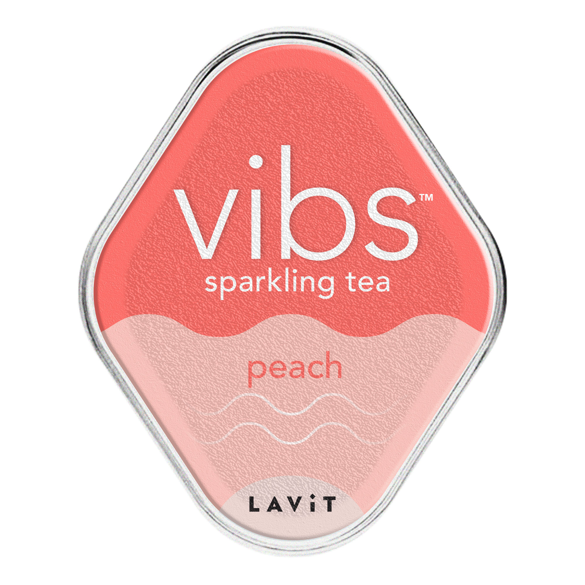 VIBS Peach Sparkling Tea